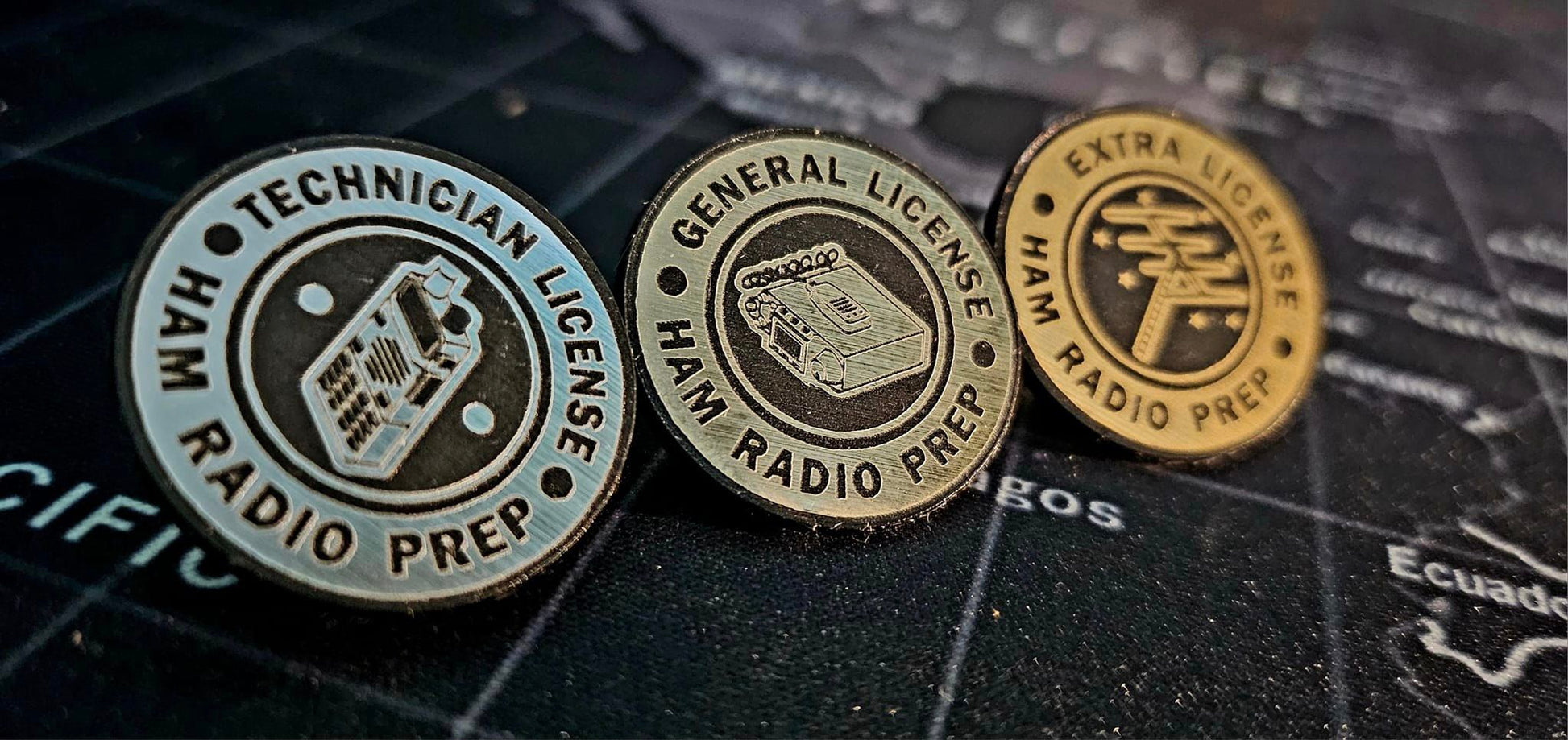 Ham Radio Prep License Pin